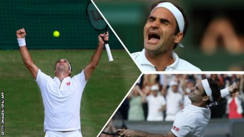 Roger Federer beats Rafael Nadal to reach Wimbledon 2019 final - BBC Sport