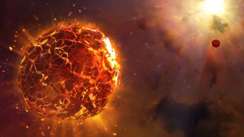 Space news: Largest ever space explosion recorded by scientists - BBC ...