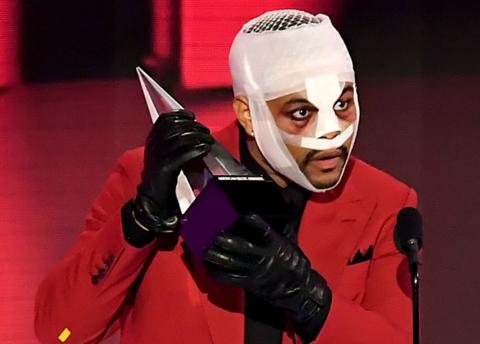 The Weeknd sets new Spotify listening record - BBC News