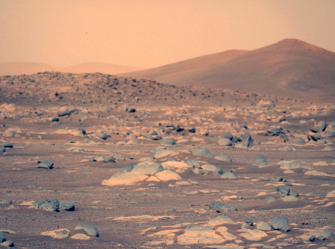 Mars: Nasa's Perseverance rover sends stunning images - BBC News