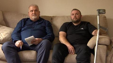 Electrocuted window cleaner felt 'body slipping away' - BBC News