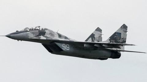 How Ukraine's 'Ghost of Kyiv' legendary pilot was born - BBC News