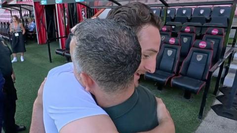 Wales and Luton's Tom Lockyer reunited with medics who saved his life ...