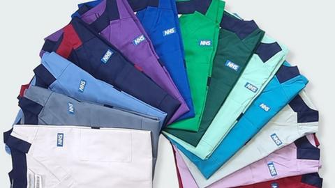 Derby hospitals trust staff first to pilot new NHS uniforms - BBC News