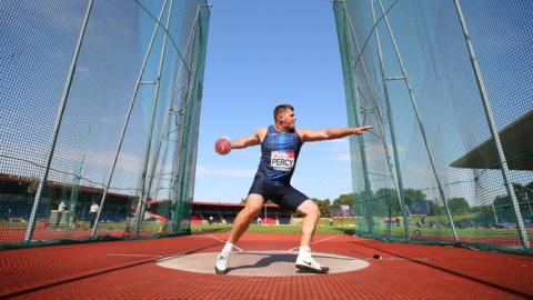 Nick Percy on the metre as he strives for success - BBC Sport