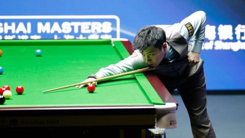 Shanghai Masters: Kyren Wilson and Zhao Xintong set up semi-final - BBC ...