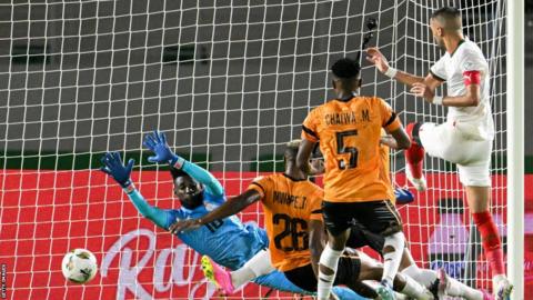 Afcon 2023: Zambia 0-1 Morocco - Hakim Ziyech winner hands hosts Ivory ...
