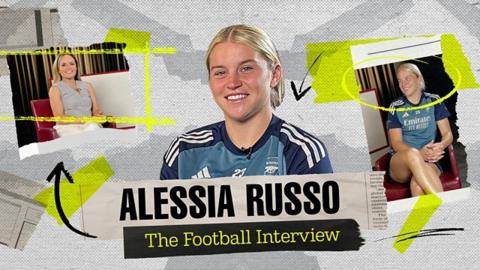 The Football Interview: Alessia Russo in her own words - BBC Sport