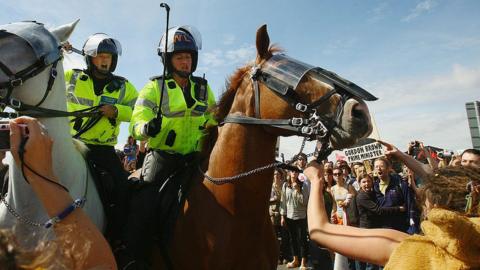 Heartache and betrayal behind 'secret' police - BBC News