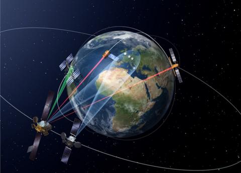Lift-off for Europe's space laser network - BBC News