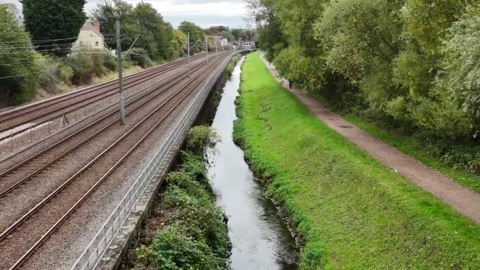 How a 'forgotten' river shaped Nottingham - BBC News
