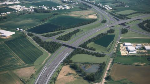 The big infrastructure on its way to the East of England - BBC News