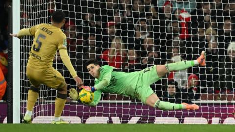 Arsenal beat Crystal Palace on penalties for place in EFL Cup semi ...