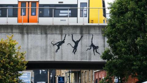 Banksy in London: Nine days of works but what do they mean? - BBC News