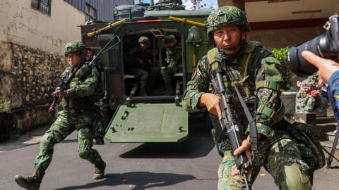 Sirens and evacuations as Taipei rehearses to counter China invasion ...