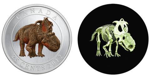 Canada "toonie" coin glows in the dark - BBC News