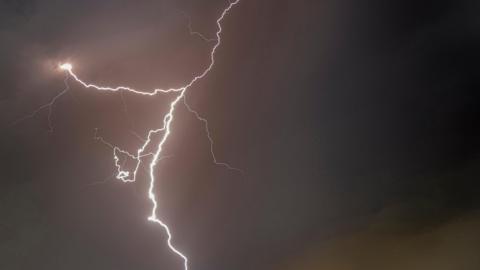 Rare 'lightning rainbows' captured during storms in Hertfordshire and ...