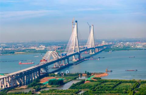 World's longest cable-stayed bridge is fully connected - BBC Newsround