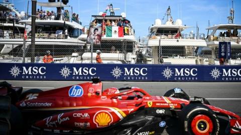 Monaco Grand Prix: Charles Leclerc wins after Sergio Perez crash - BBC ...