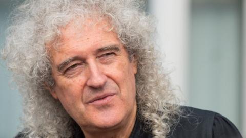 Brian May says he was 'very near death' after a heart attack - BBC News