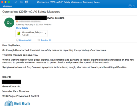 Coronavirus: How hackers are preying on fears of Covid-19 - BBC News