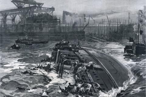 Could Glen Rosa be the Clyde's last traditional ship launch? - BBC News
