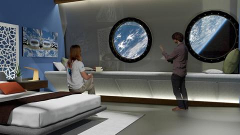 Space tourism: Plans for world's first space hotel to open in 2027 ...