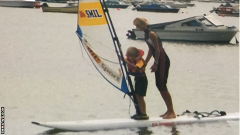 Emma Wilson: GB windsurfer on following in two-time Olympian mother's ...