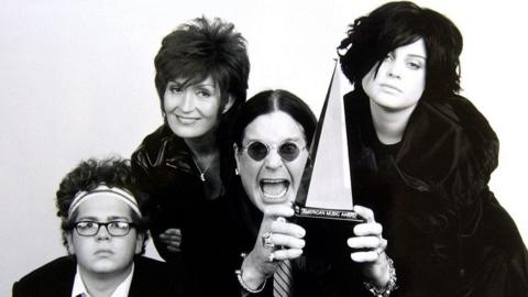 How Ozzy and Sharon Osbourne become TV's favourite parents - BBC News