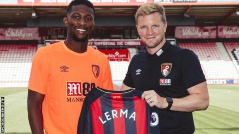 Jefferson Lerma: Bournemouth sign Levante midfielder for record £25m ...