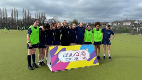 Sandbach High School player set for Wembley football final - BBC News