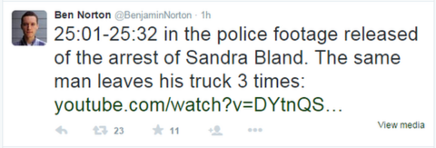 Sandra Bland arrest video released by Texas officials - BBC News