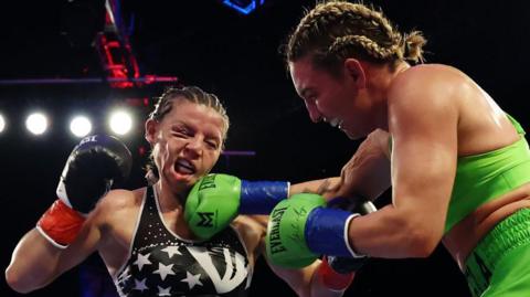 Mikaela Mayer vs Sandy Ryan: WBO welterweight champion on Sandy Ryan ...