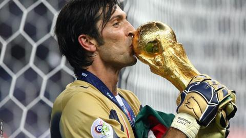 Gianluigi Buffon: Italy legend retires aged 45 - BBC Sport