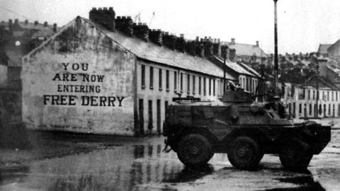 Exhibition marks 50 years of Free Derry Corner - BBC News
