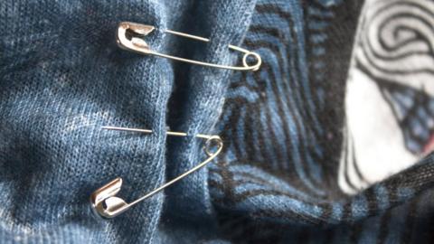Why are people wearing safety pins after Trump victory? - BBC News