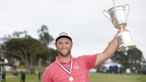 US Open: Jon Rahm finishes with back-to-back birdies to claim first ...