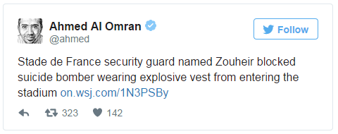 The myth of Zouheir, a 'hero Muslim security guard' in Paris - BBC News