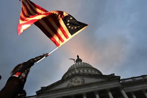 January 6: The day that still divides America, three years on - BBC News