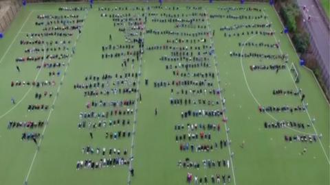 Bangor Academy: County Down school breaks world record for sit-ups ...