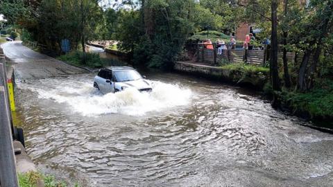 Rufford Ford: Consultation begins on closure of infamous ford - BBC News