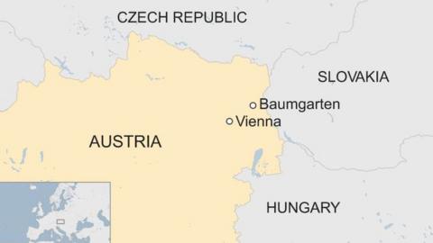Austria gas plant burns after deadly explosion - BBC News