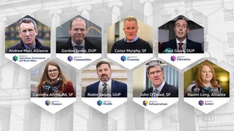 Stormont: Michelle O'Neill makes history as nationalist first minister ...