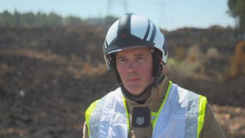 Cannich wildfire could be largest recorded in UK - BBC News