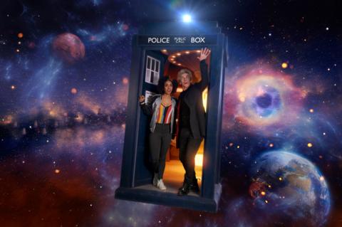 The TARDIS - Doctor Who sailing through time - BBC