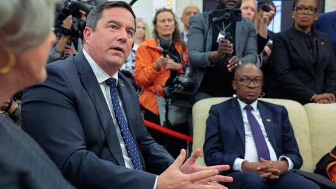 Trump-Ramaphosa meeting: US president confronts South African leader ...