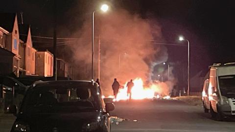 Cardiff man, 19, admits rioting after Ely e-bike crash deaths - BBC News
