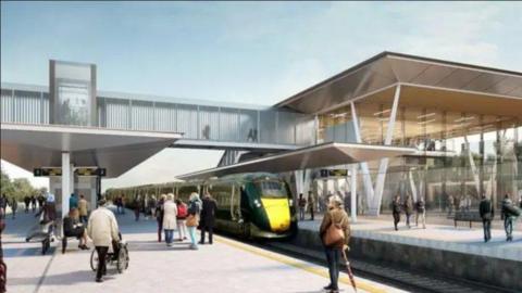 Cardiff Parkway station approved by Welsh government - BBC News