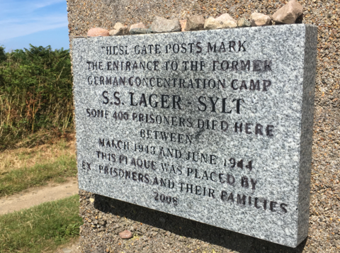 The British island and the Nazi labour camps - BBC News