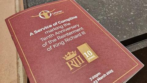 Richard III's final path to rest in Leicester 10 years on - BBC News